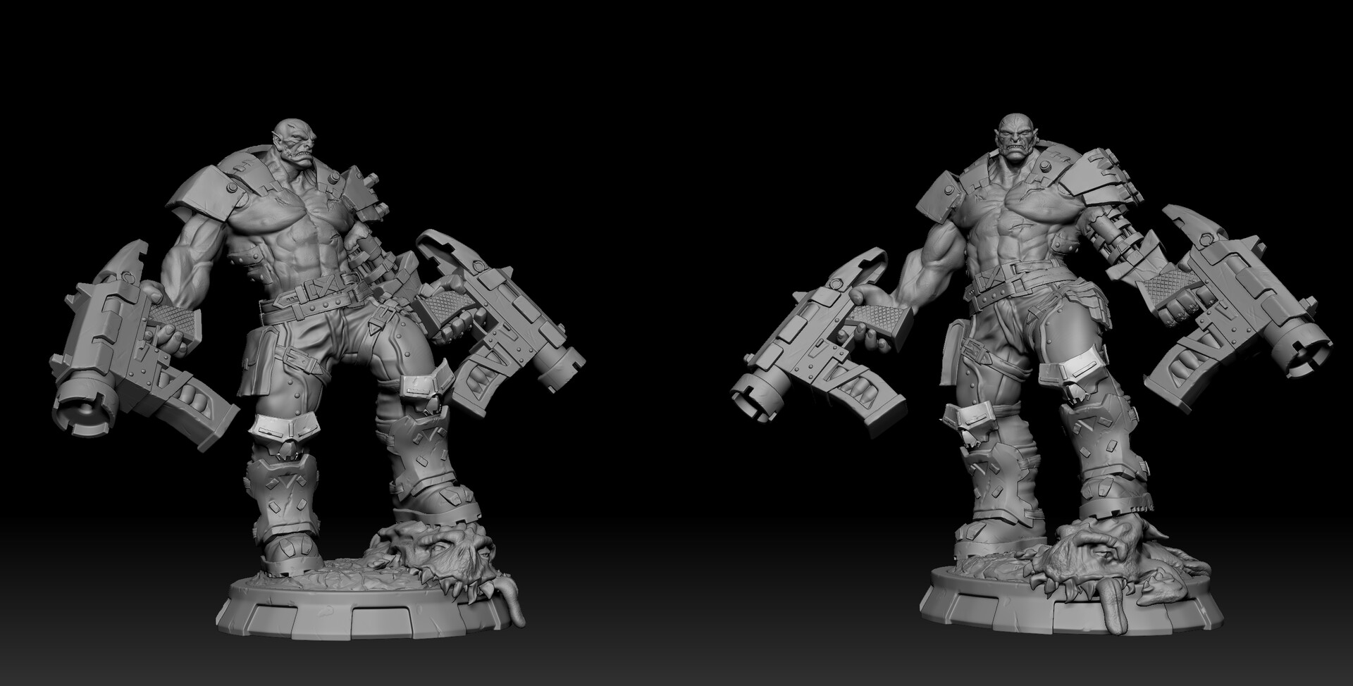 Stavros Togias - Cyborg Orc