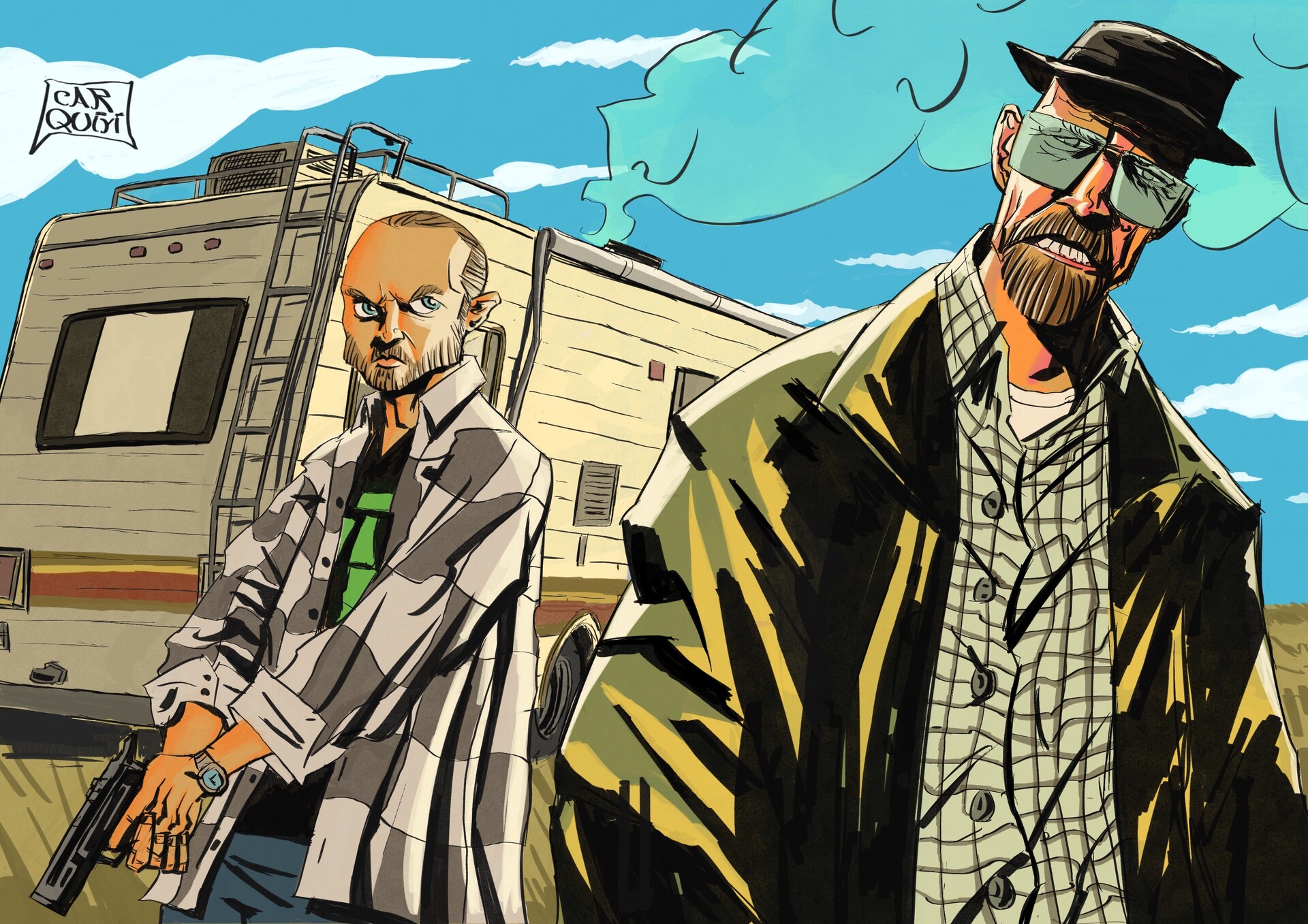 ArtStation - Breaking Bad