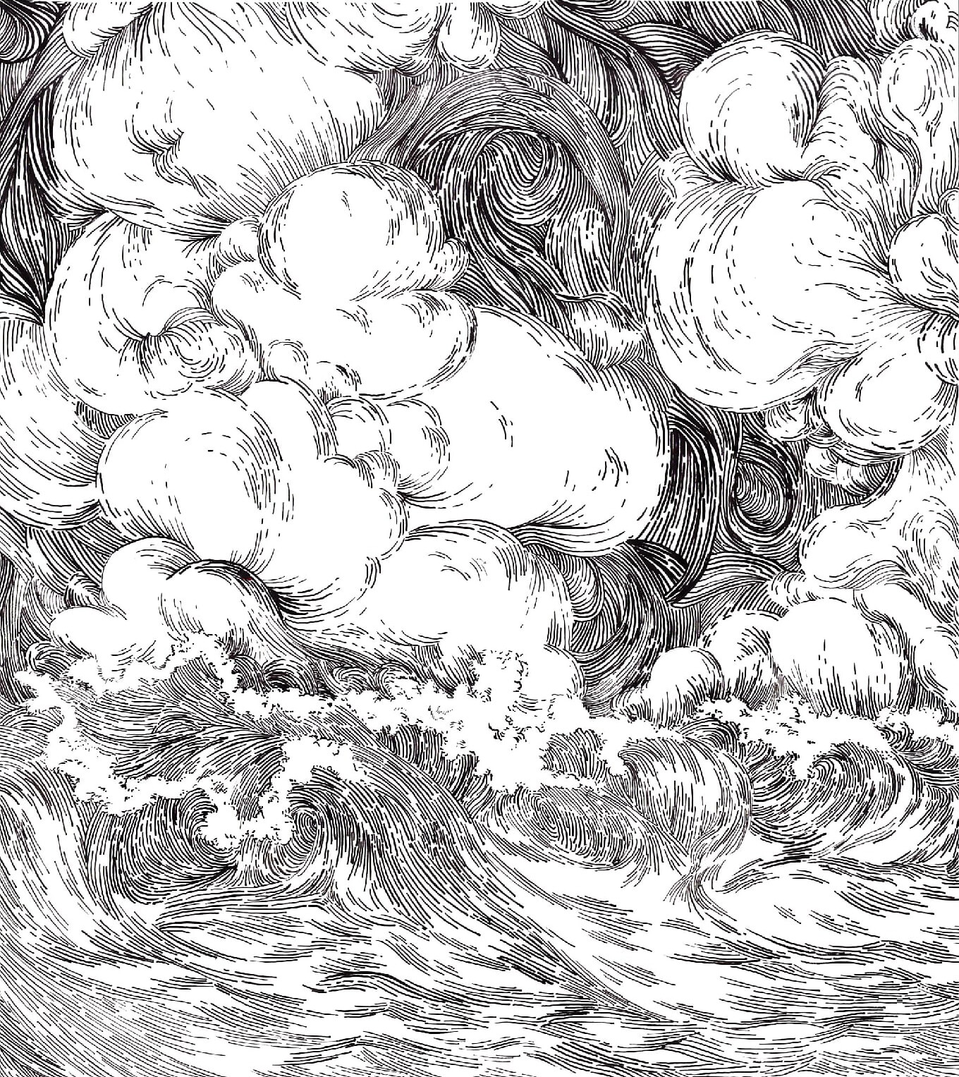 ArtStation - Circling clouds