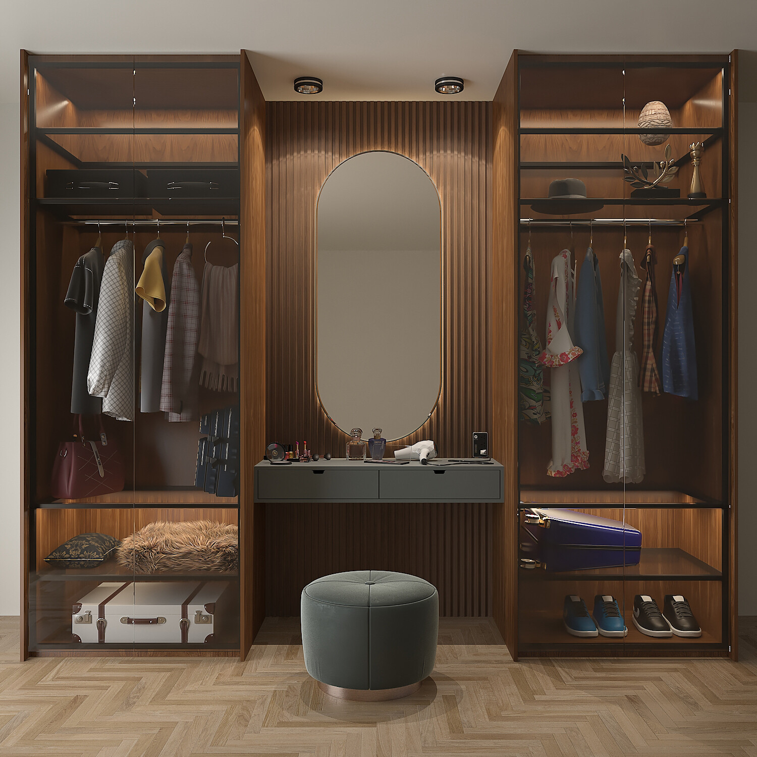 ArtStation - GLASS-MASTER-WARDROBE