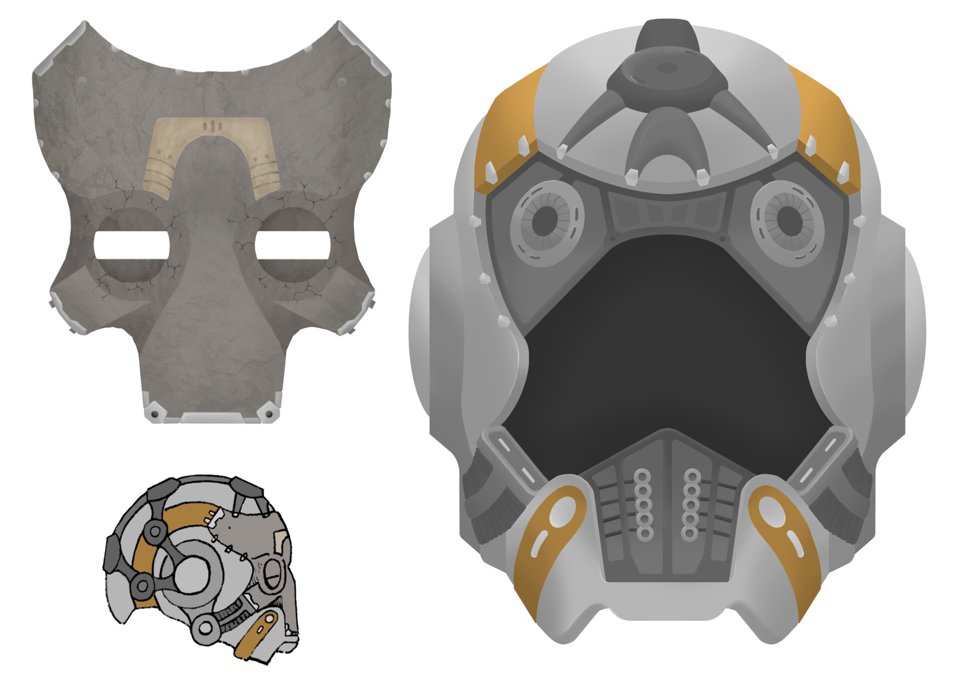 ArtStation - Astral Helmet Time Machine