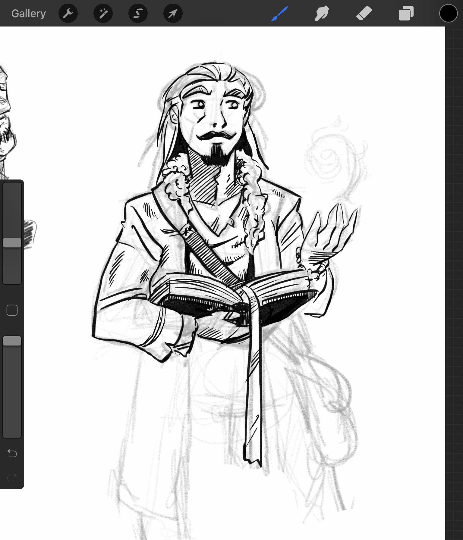 ArtStation - Wizard Book Antiquarian - 2018