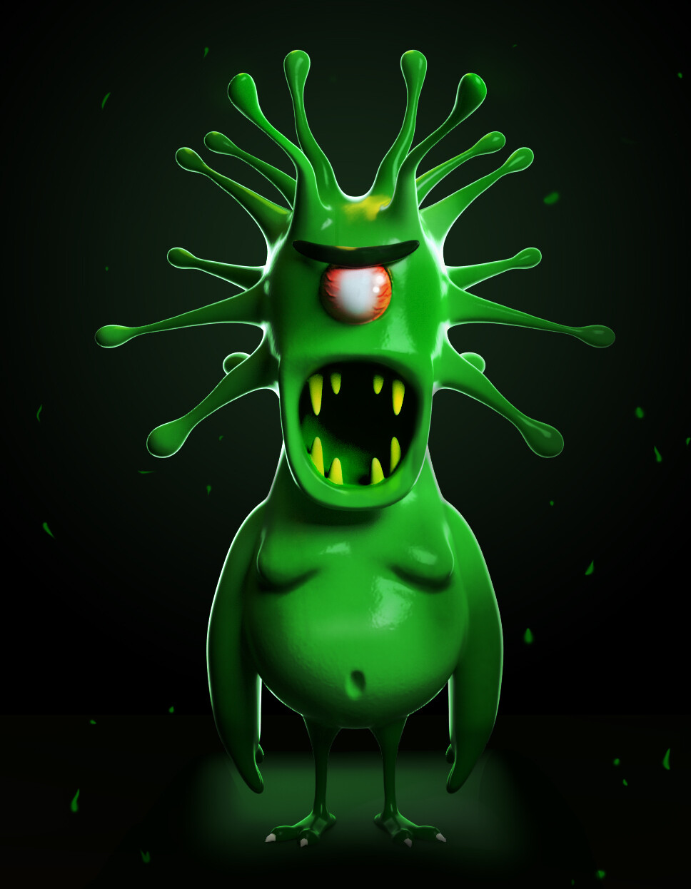 ArtStation - Corona Monster