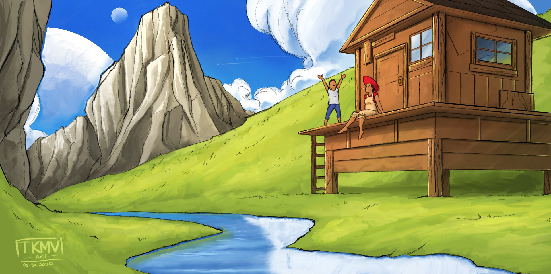 ArtStation - Peace At Home