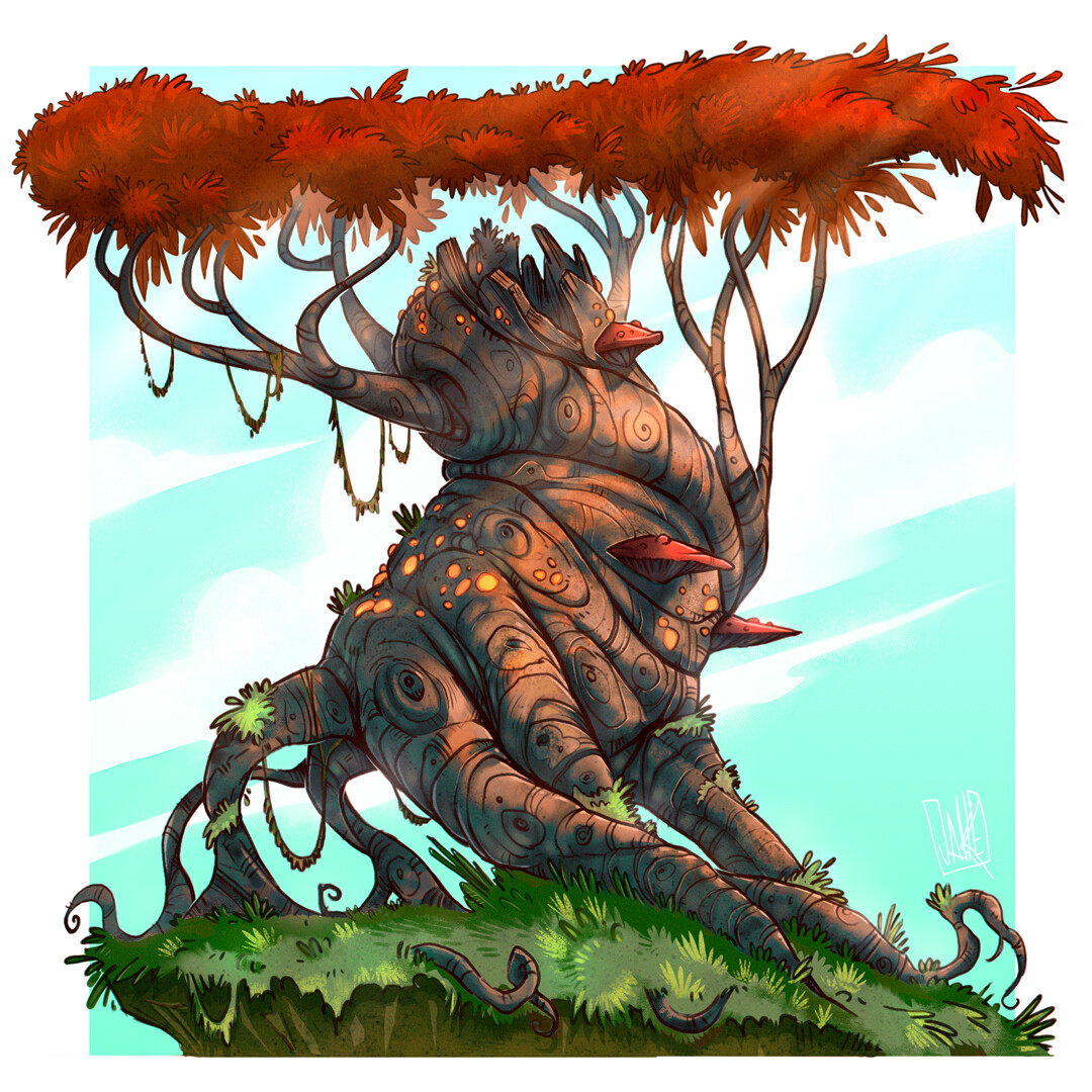 ArtStation - tree design