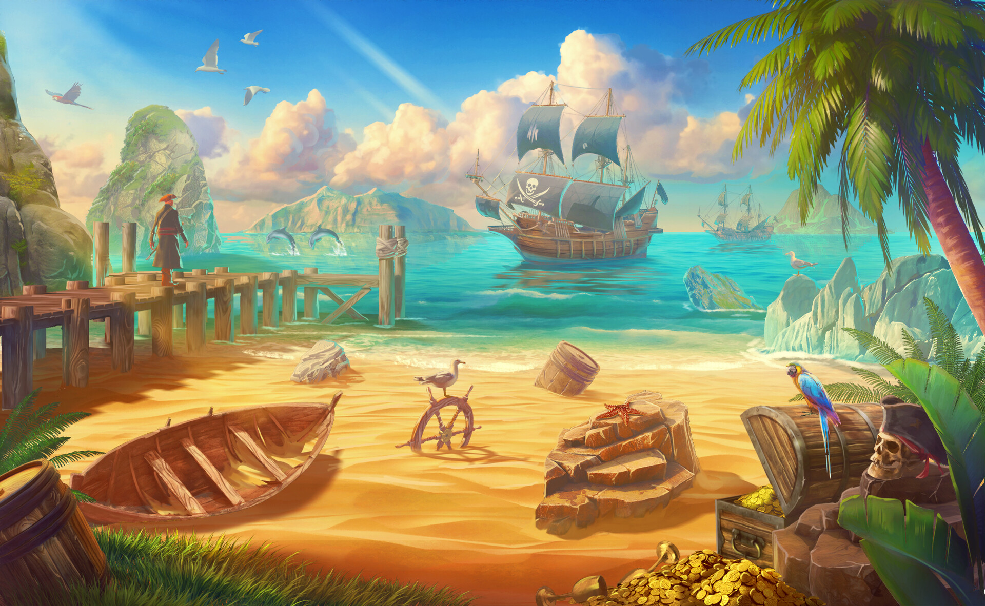 ArtStation - Pirates Arrival