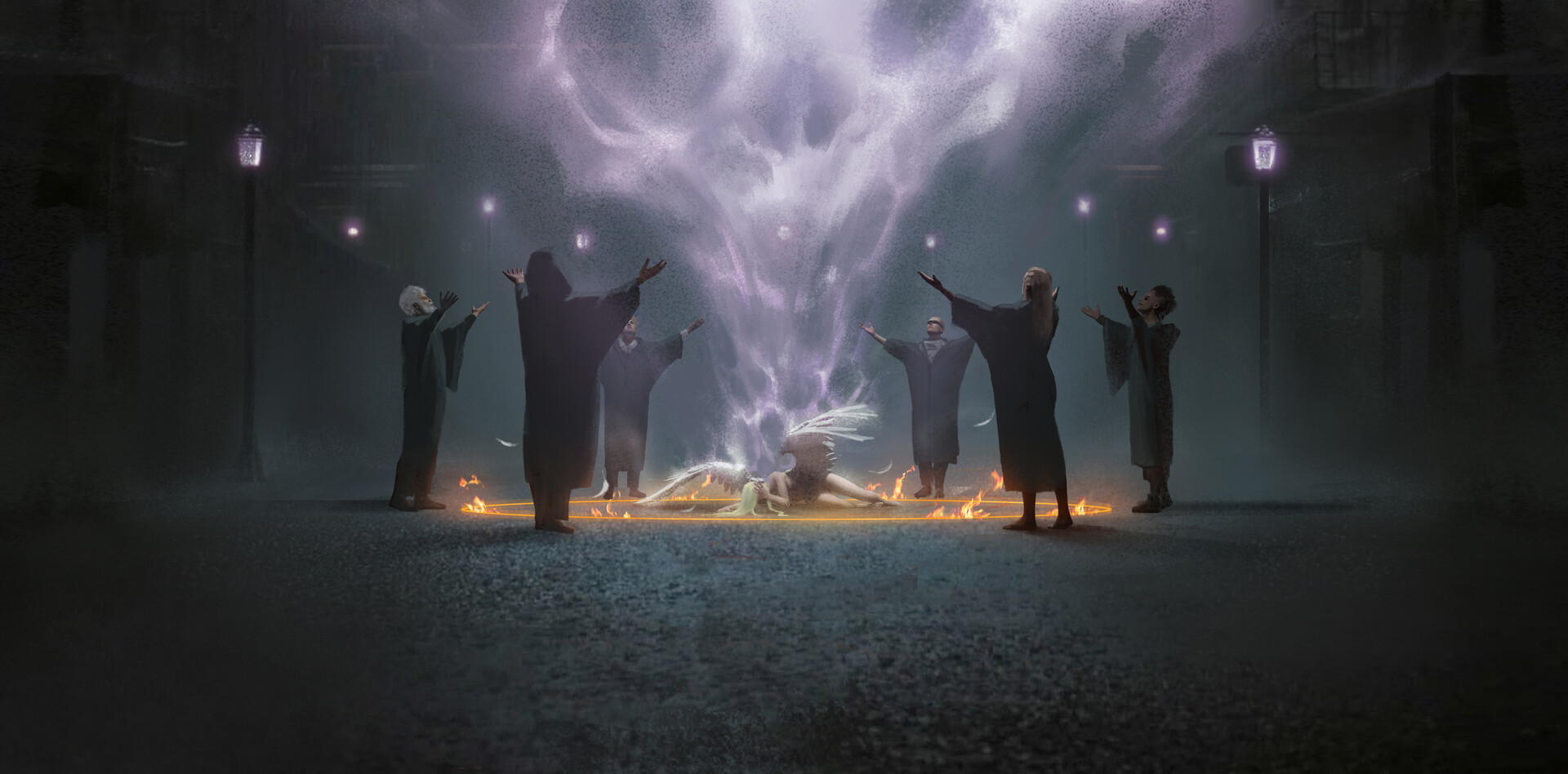 ArtStation - The sacrifice of evil