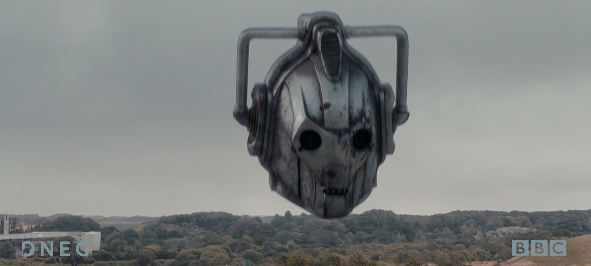 Dr Who Cyberman Head