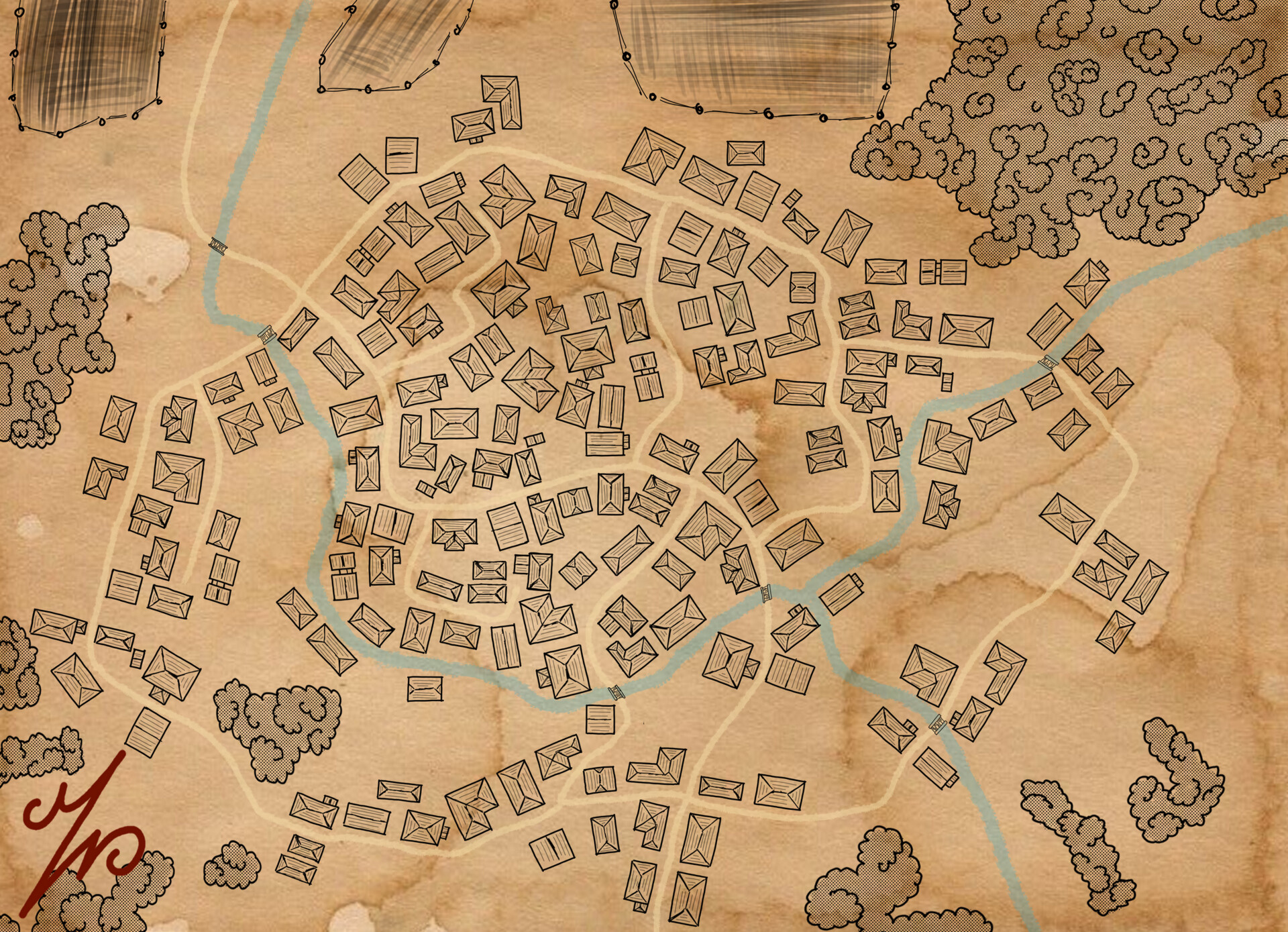 ArtStation - Village - 2