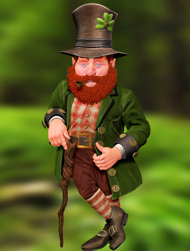 ArtStation - The Leprikon (or Hobbit ?)) WIP