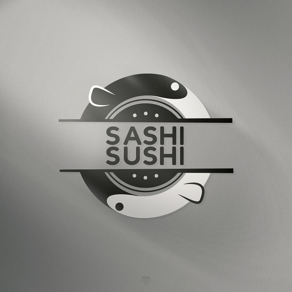 ArtStation - Sashi Sushi | Fictional Restaurant logo
