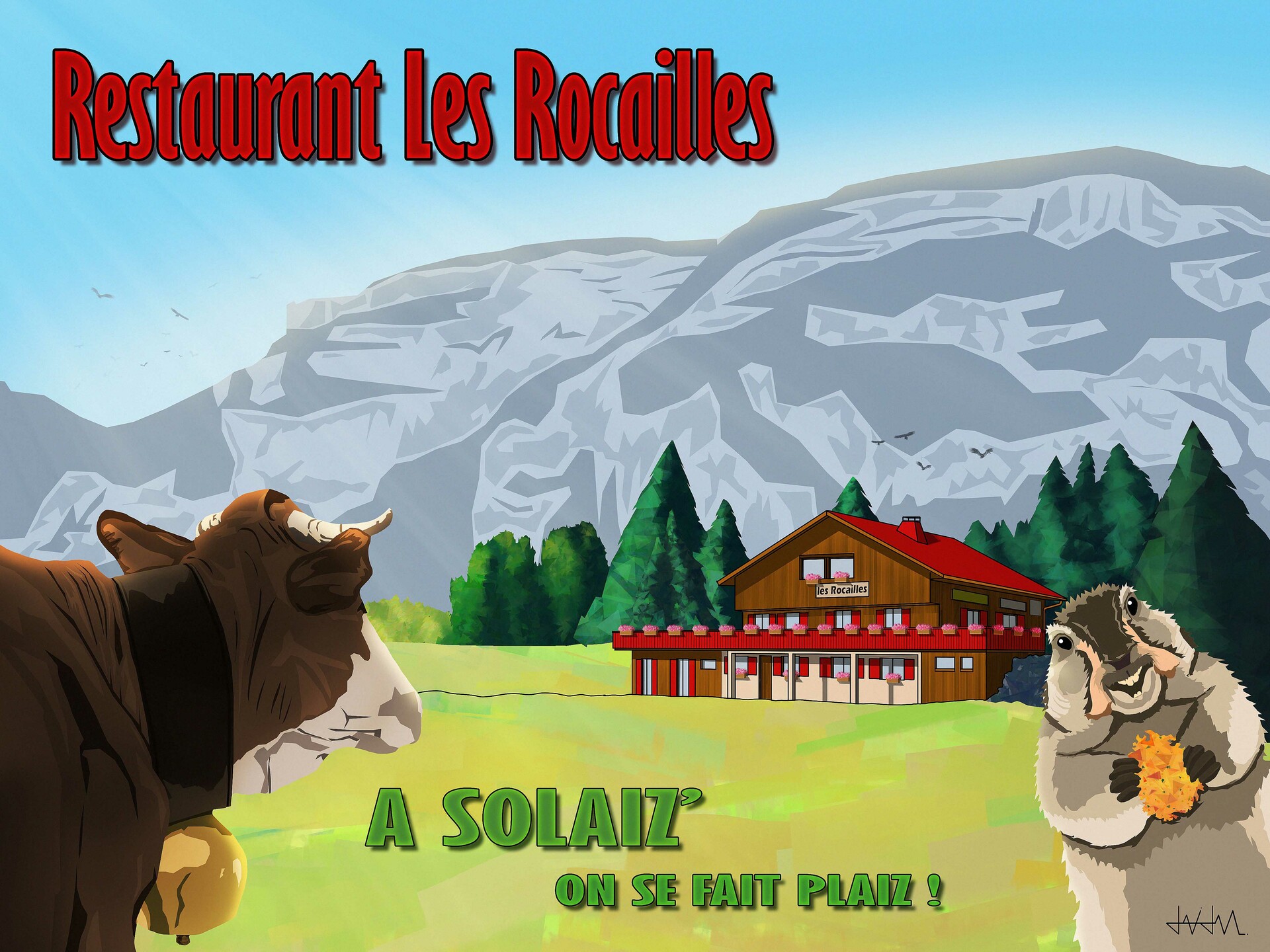 ArtStation - Set Les rocailles