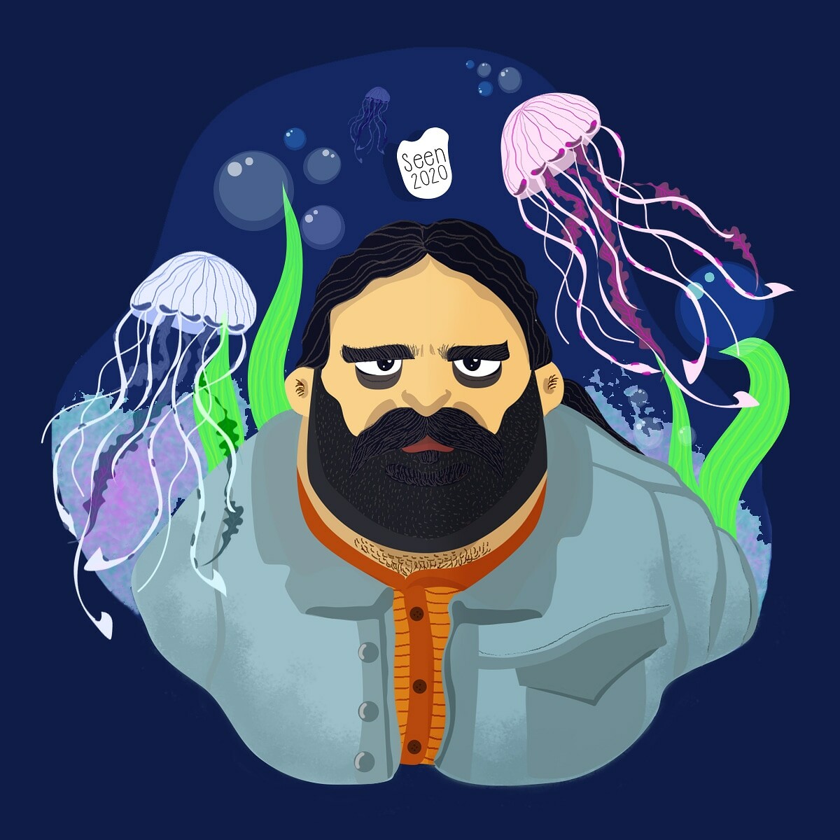 ArtStation - JELLYFISH-MAN