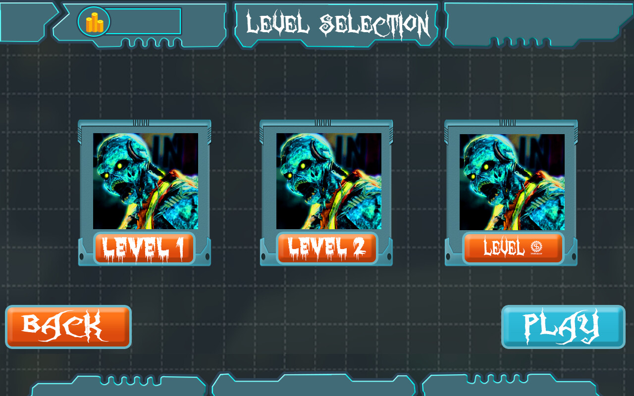 ArtStation - Zombie Game UI