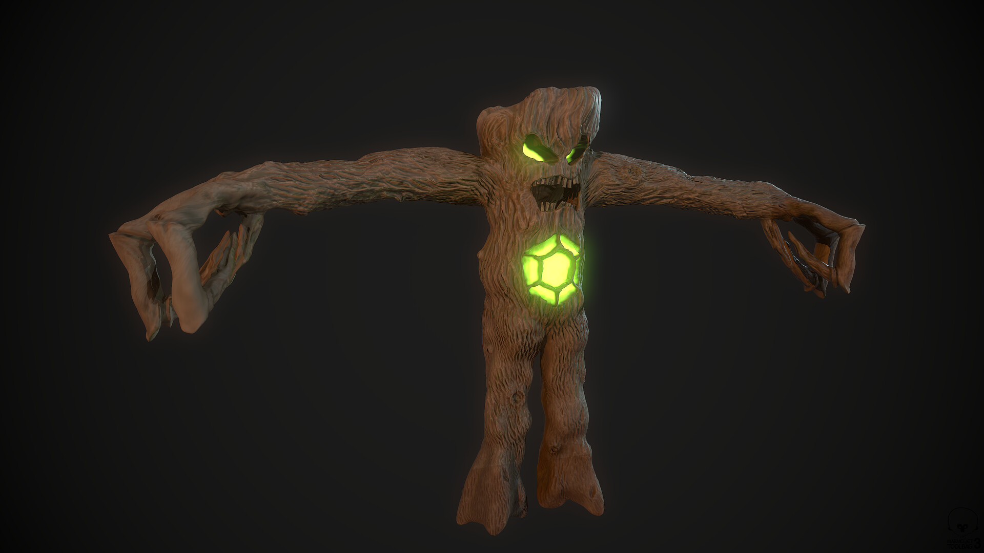 ArtStation - Tree Creature Render