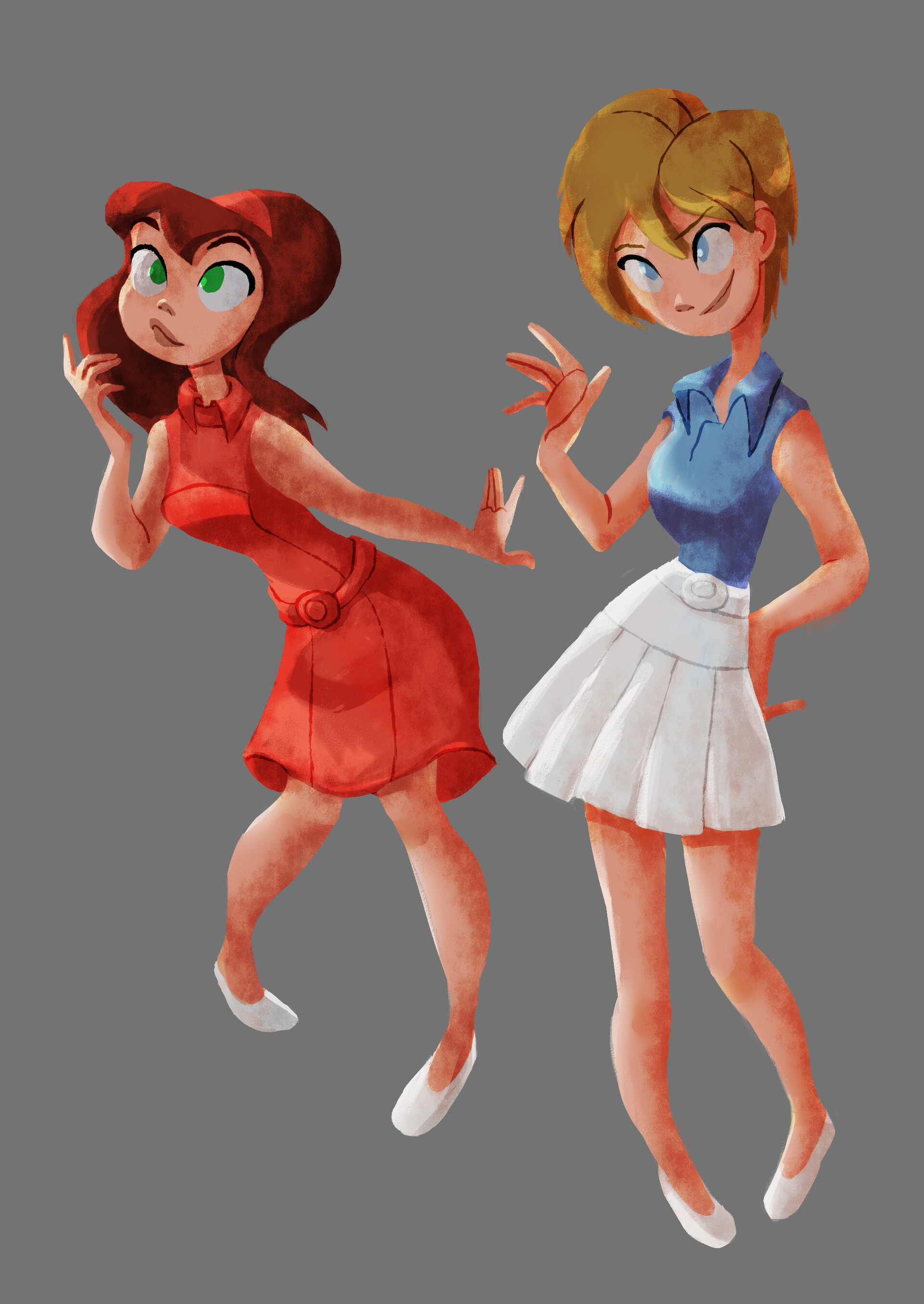 ArtStation - 70's Girls