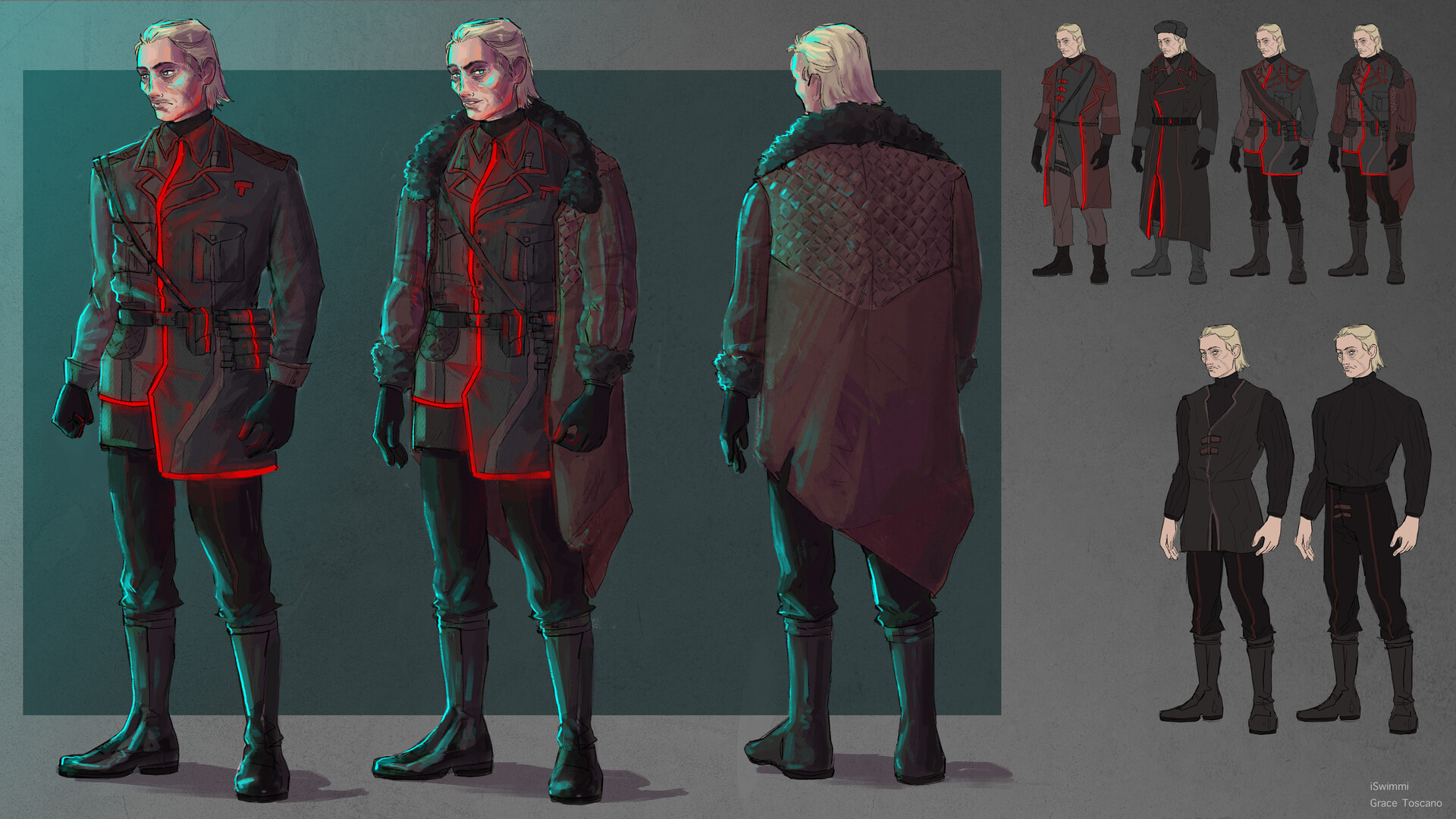 Grace Toscano - Blade Runner Character Sheets