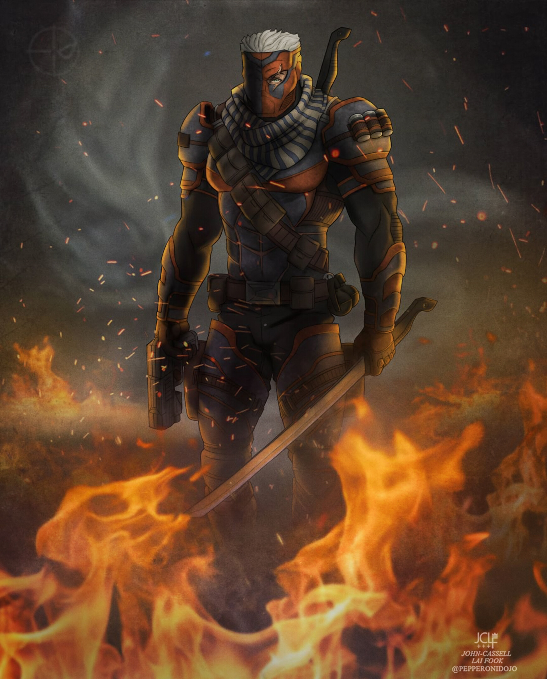 ArtStation - Deathstroke Gotham 55