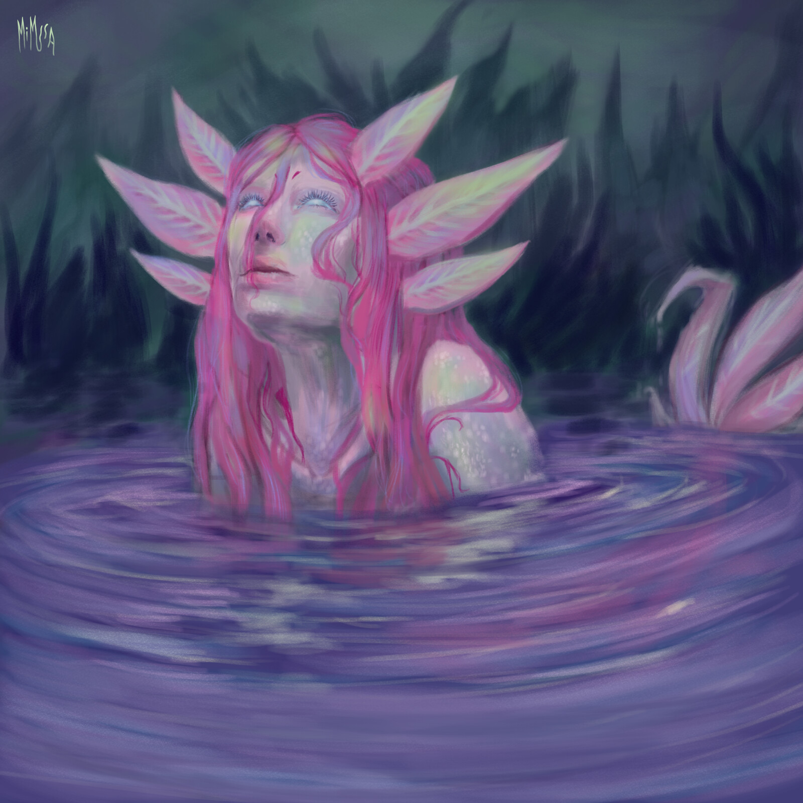 Aliz - Axolotl Mermaid