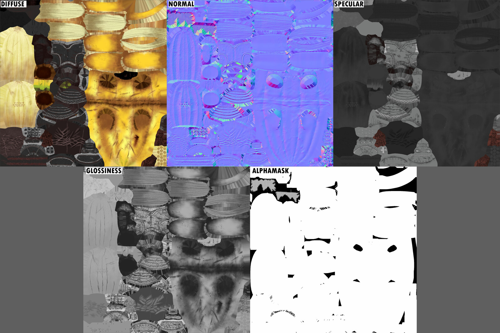 Arshad Mulla - Banana Warrior (Hand-painted PBR)