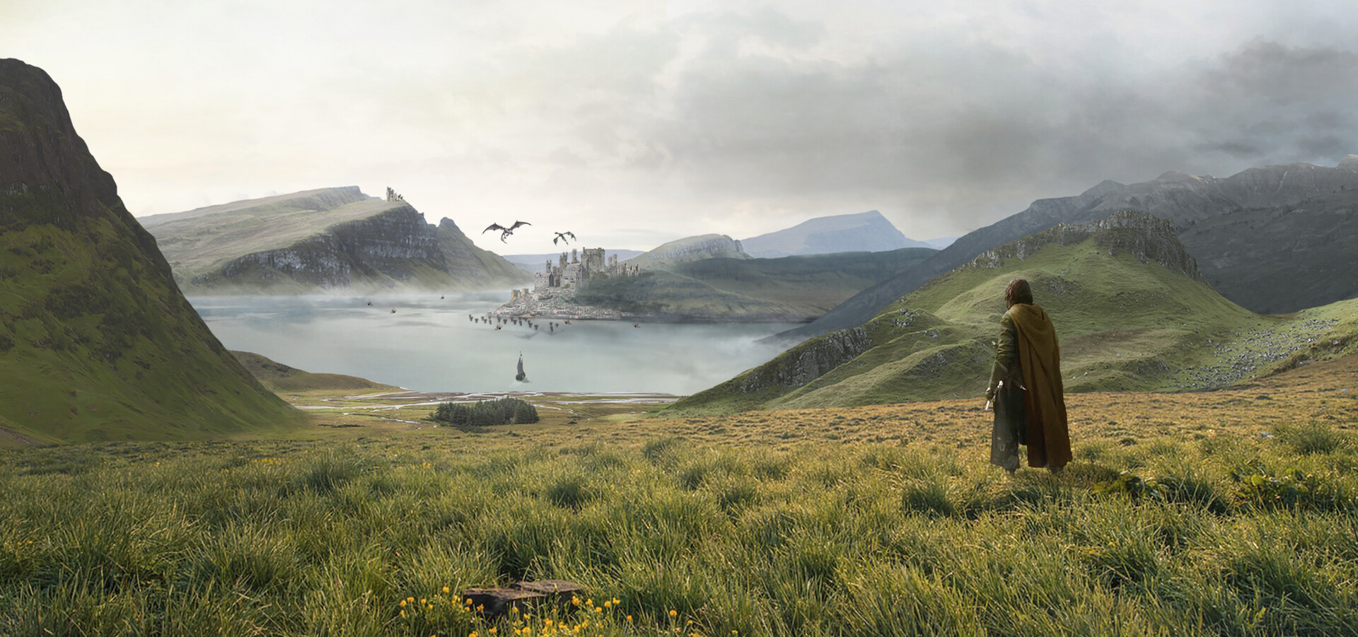 ArtStation - LOTR Enviroment Concept Art