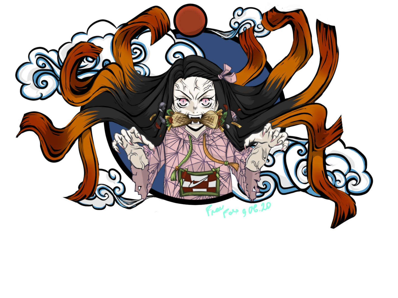 ArtStation - Nezuko Kamado