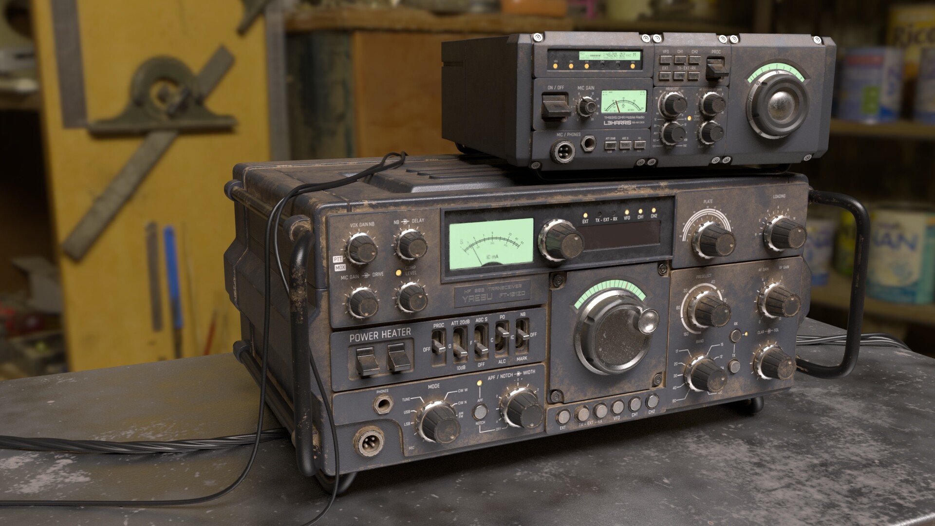 ArtStation - Radio Props