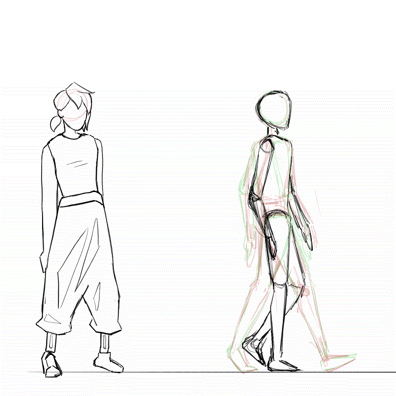 Liam Sean Thornton - Basic Movement Sprite Sheets, Ezla (Elementa)