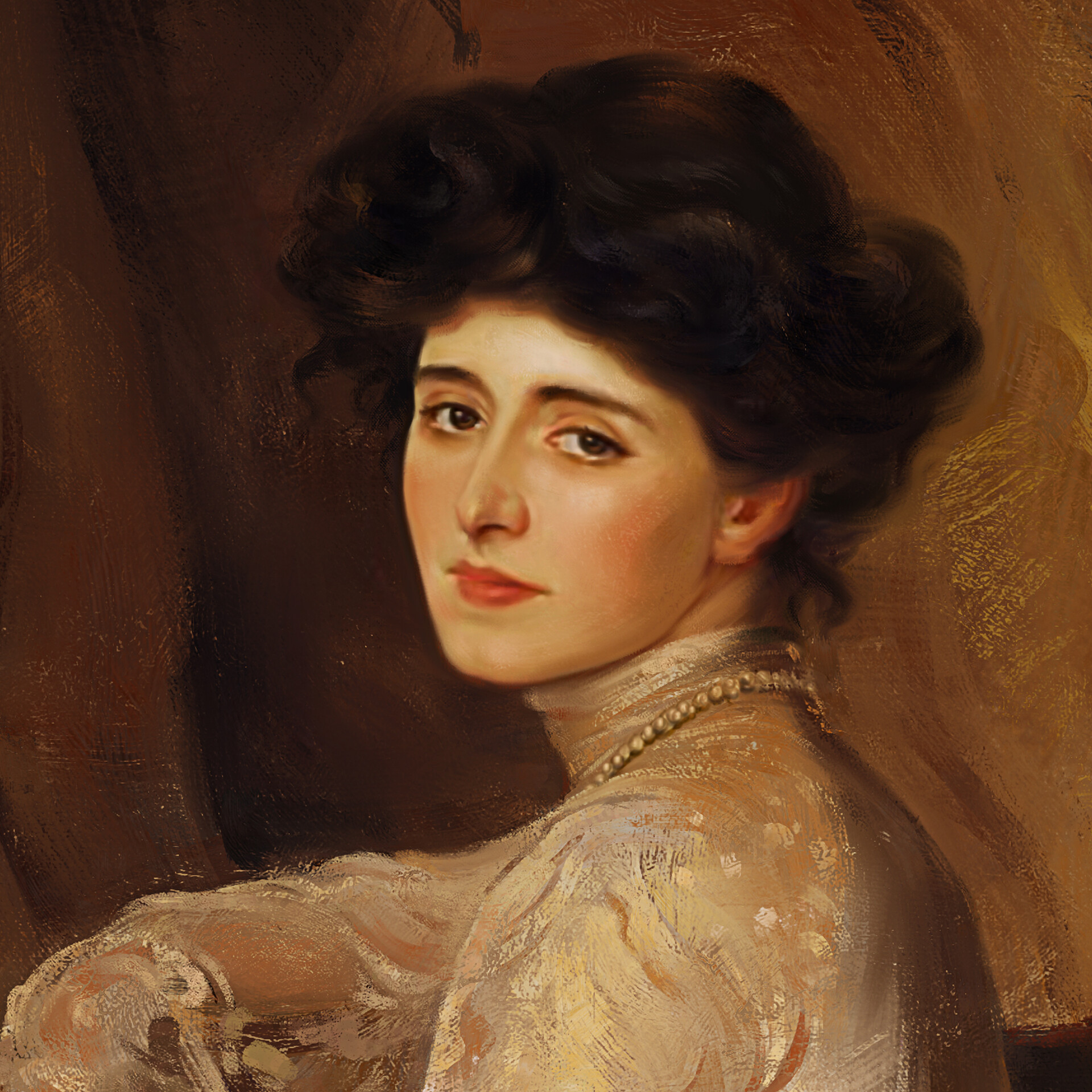 Aajjay Mahajan - Old Master Study - Digital Oil painting