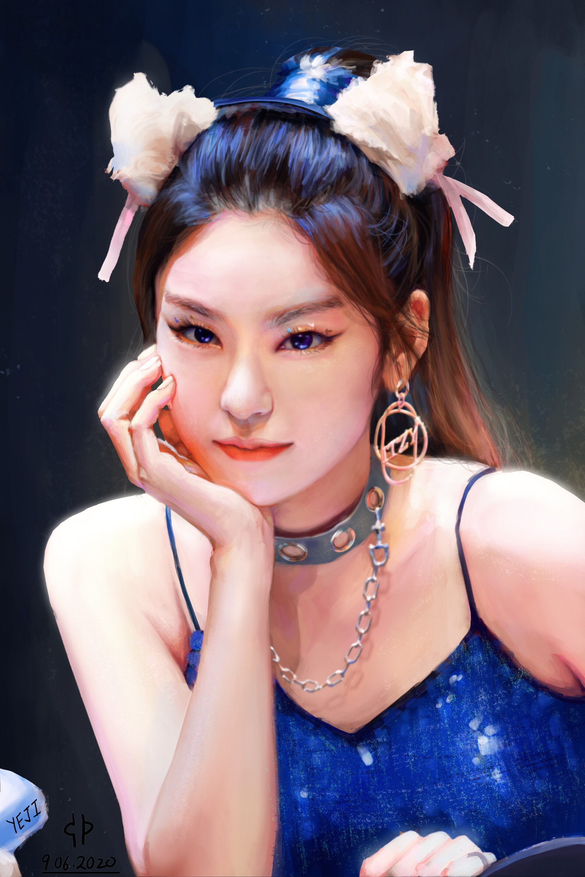 ArtStation - ITZY - Yeji Pinup