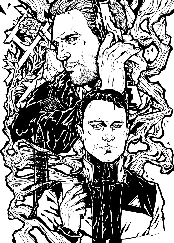 Mila Losenko - Cover for the collection of fan art — "Reed900".