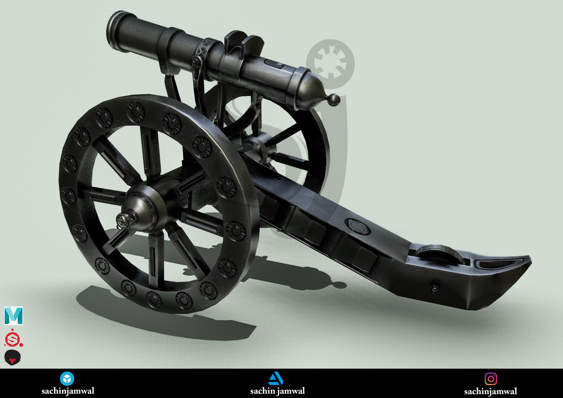 ArtStation - GATLING GUN