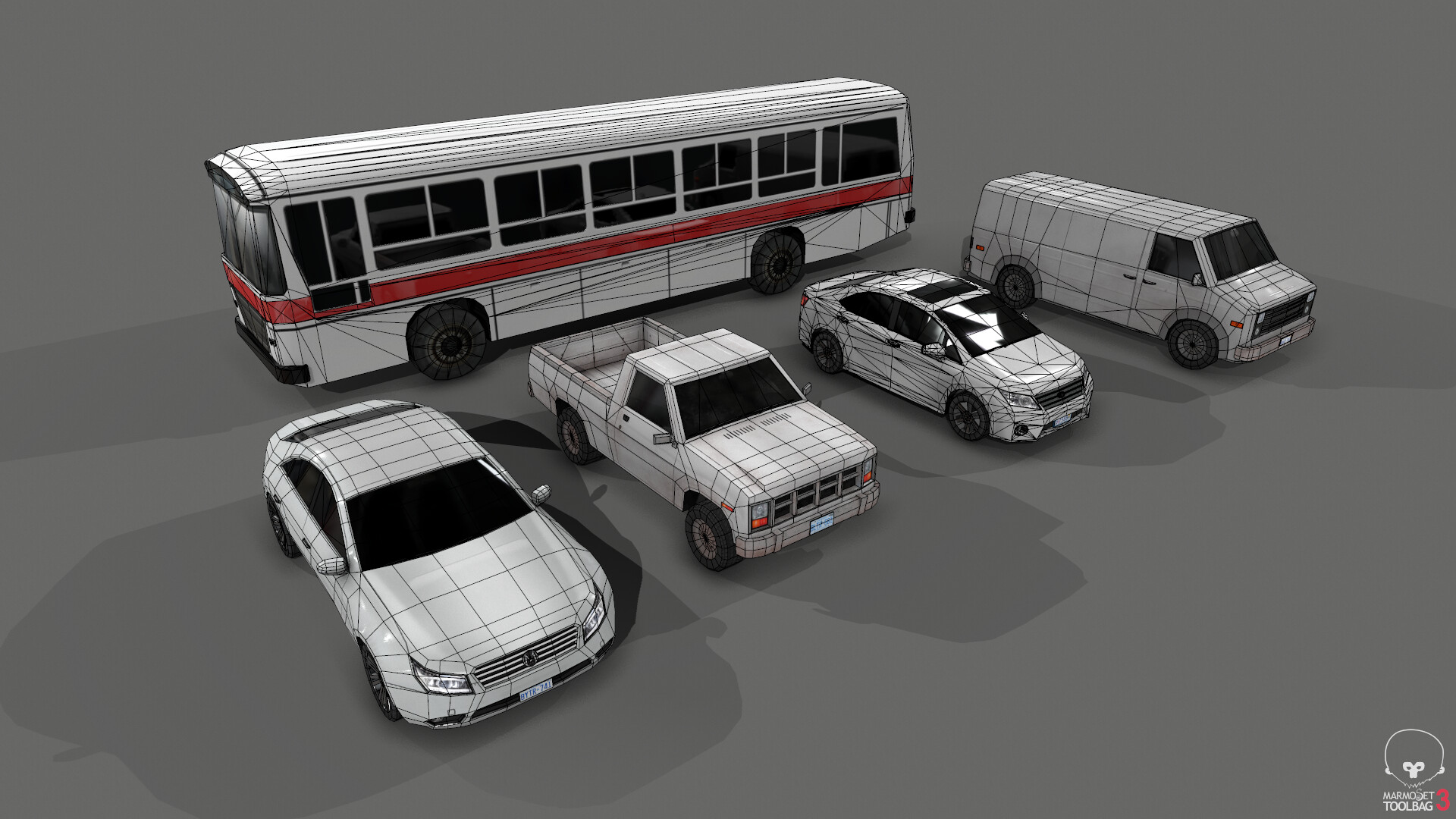 Damien Burns - Car Game Models