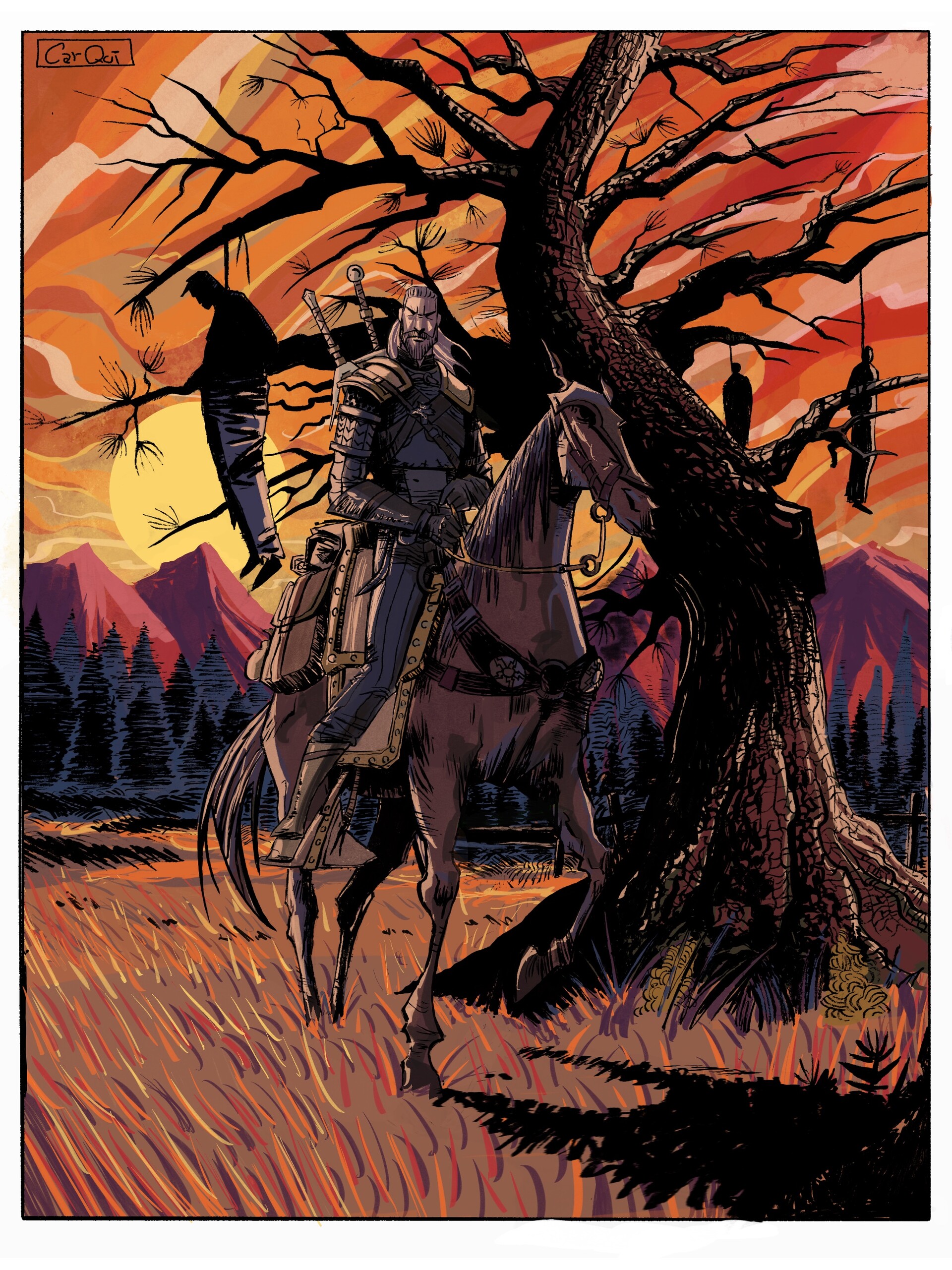 ArtStation - The witcher 3