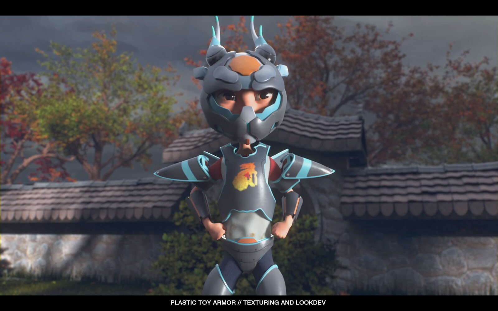 Ivana Wijaya Djajawi - Plastic Armor // Texturing and Lookdev