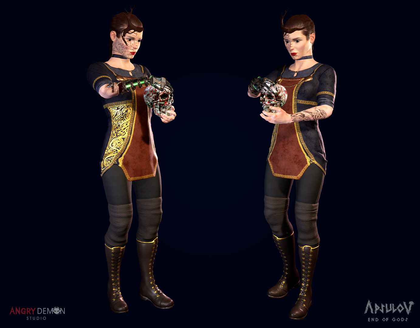 Angry Demon Studio - Apsulov: End of Gods - Characters