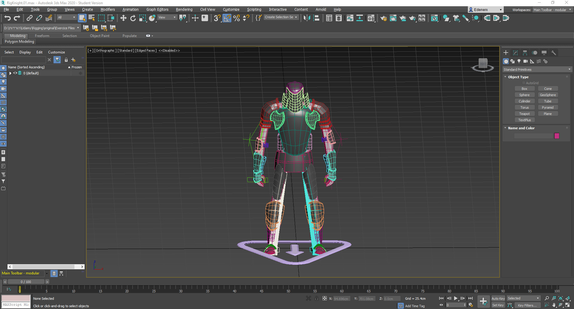ArtStation - Knight animation