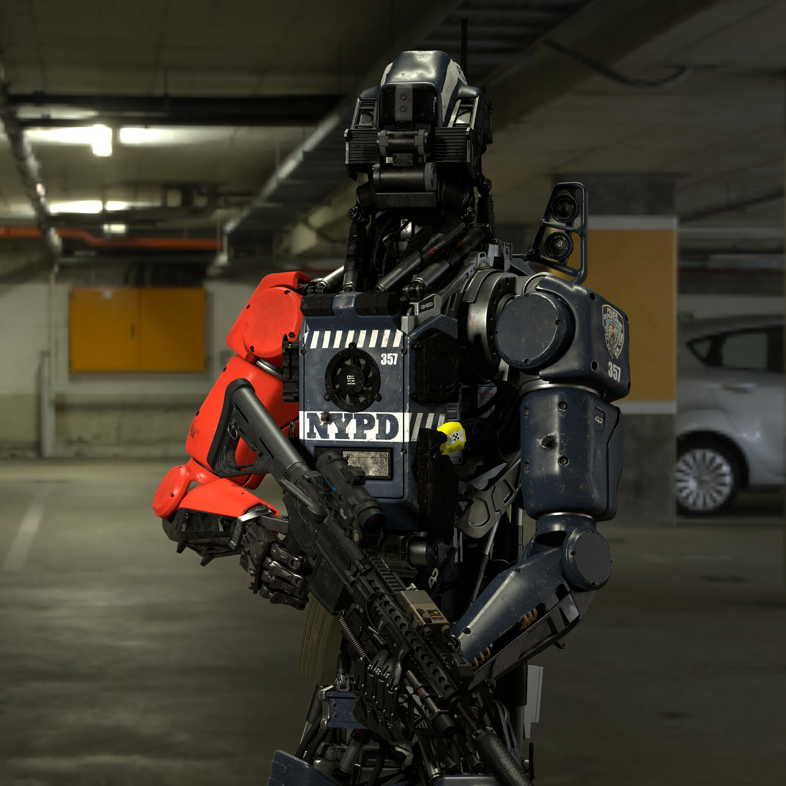 Elysium Police Robot
