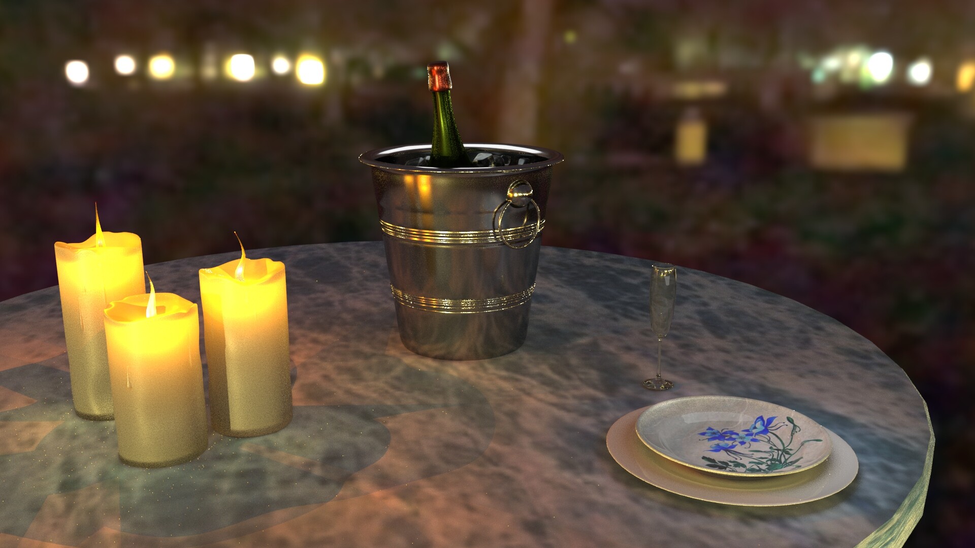 ArtStation - Dinner scene