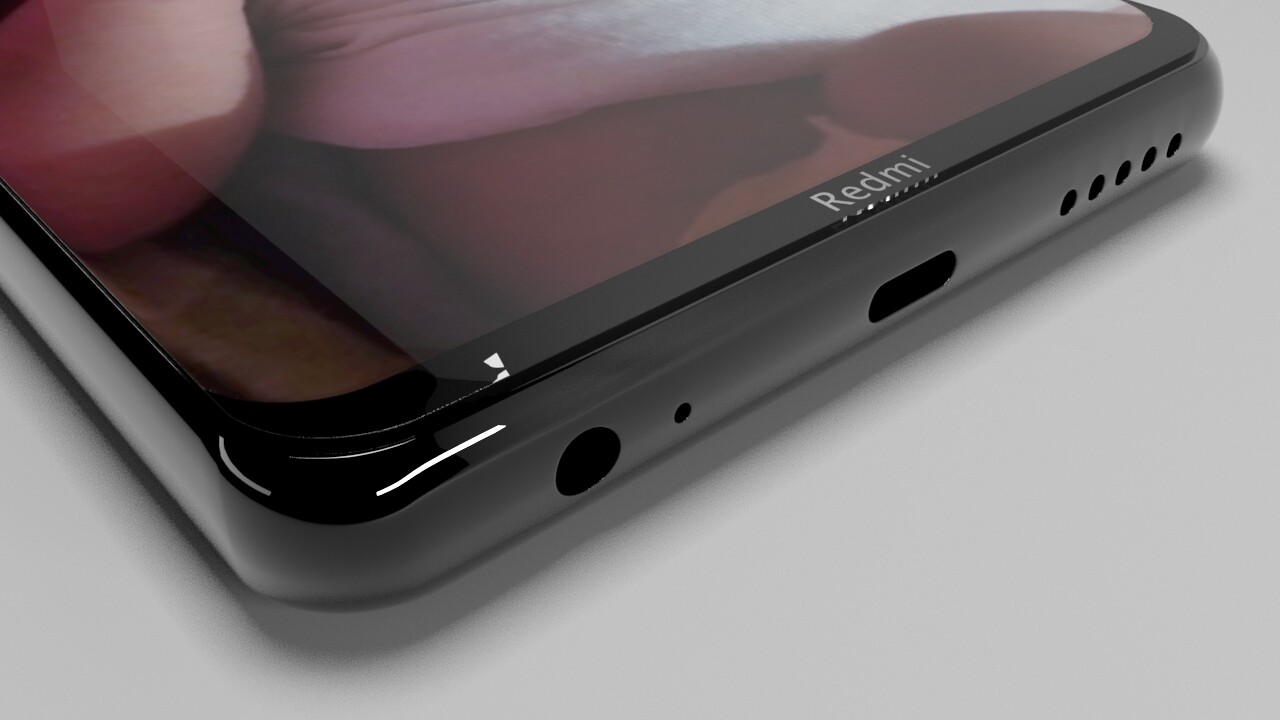 ArtStation - Realistic Product 3d Model (Redmi 8)