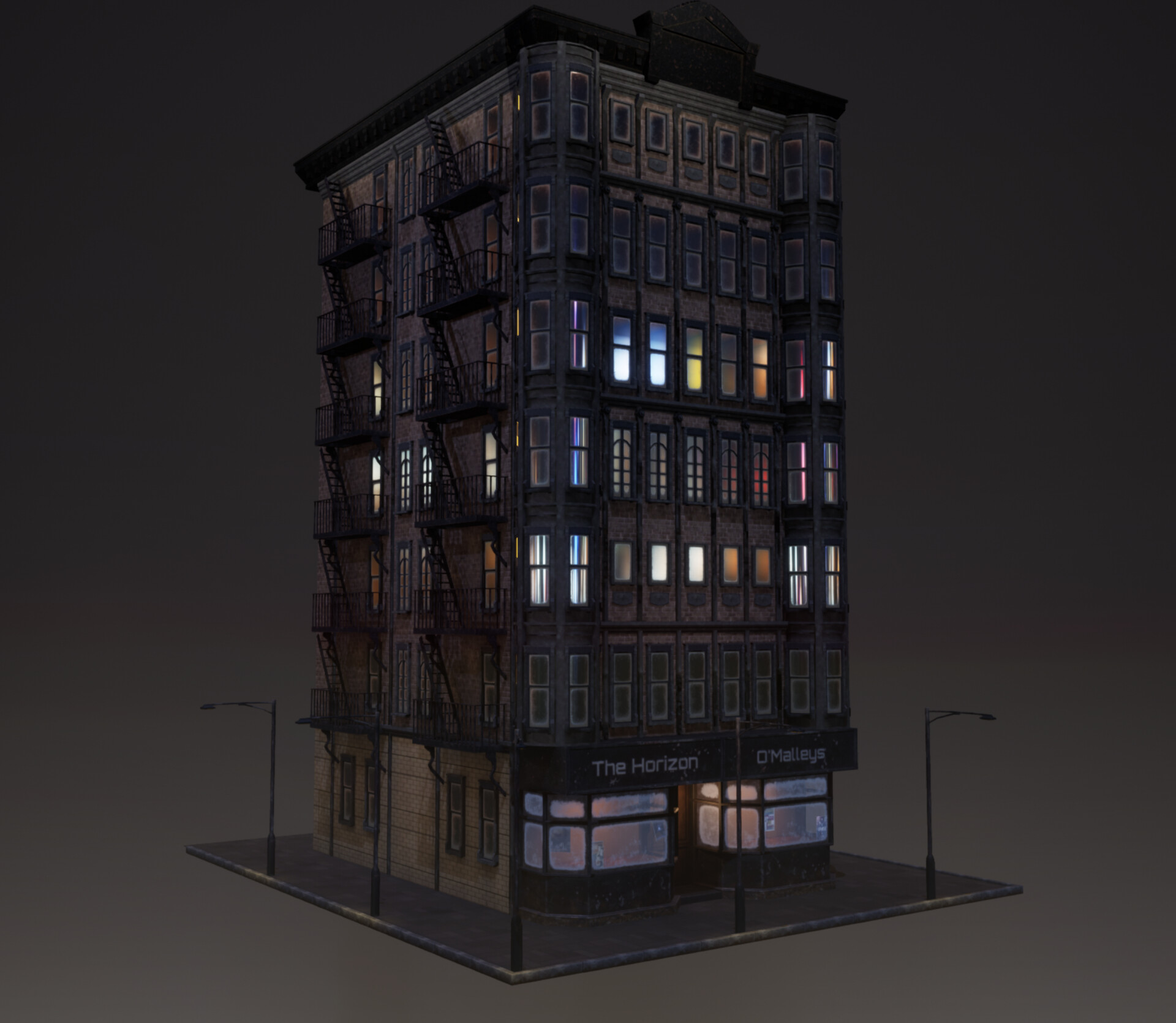ArtStation - UE4 - City Building