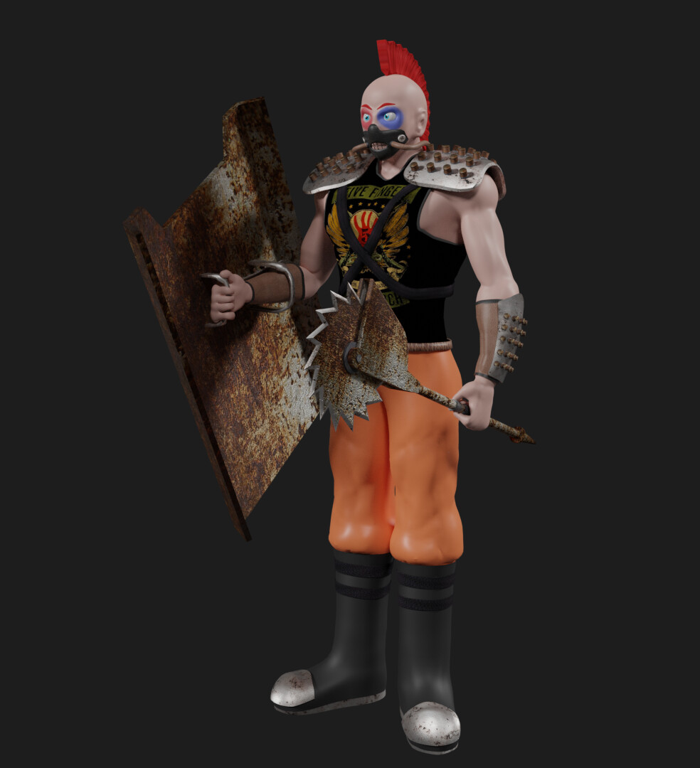 ArtStation - Post-Apocalypse raider