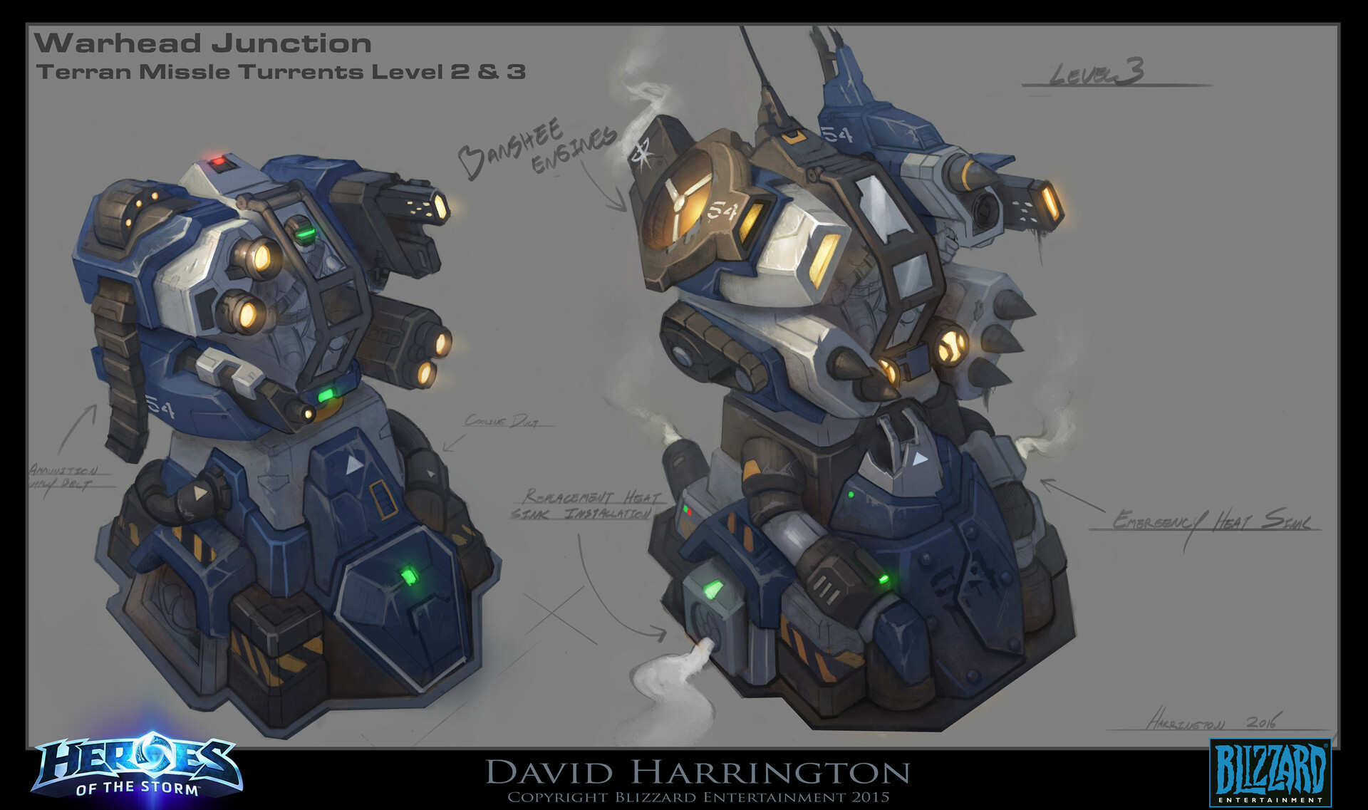 Thomas Fraser - StarCraft Terran Missile Turret