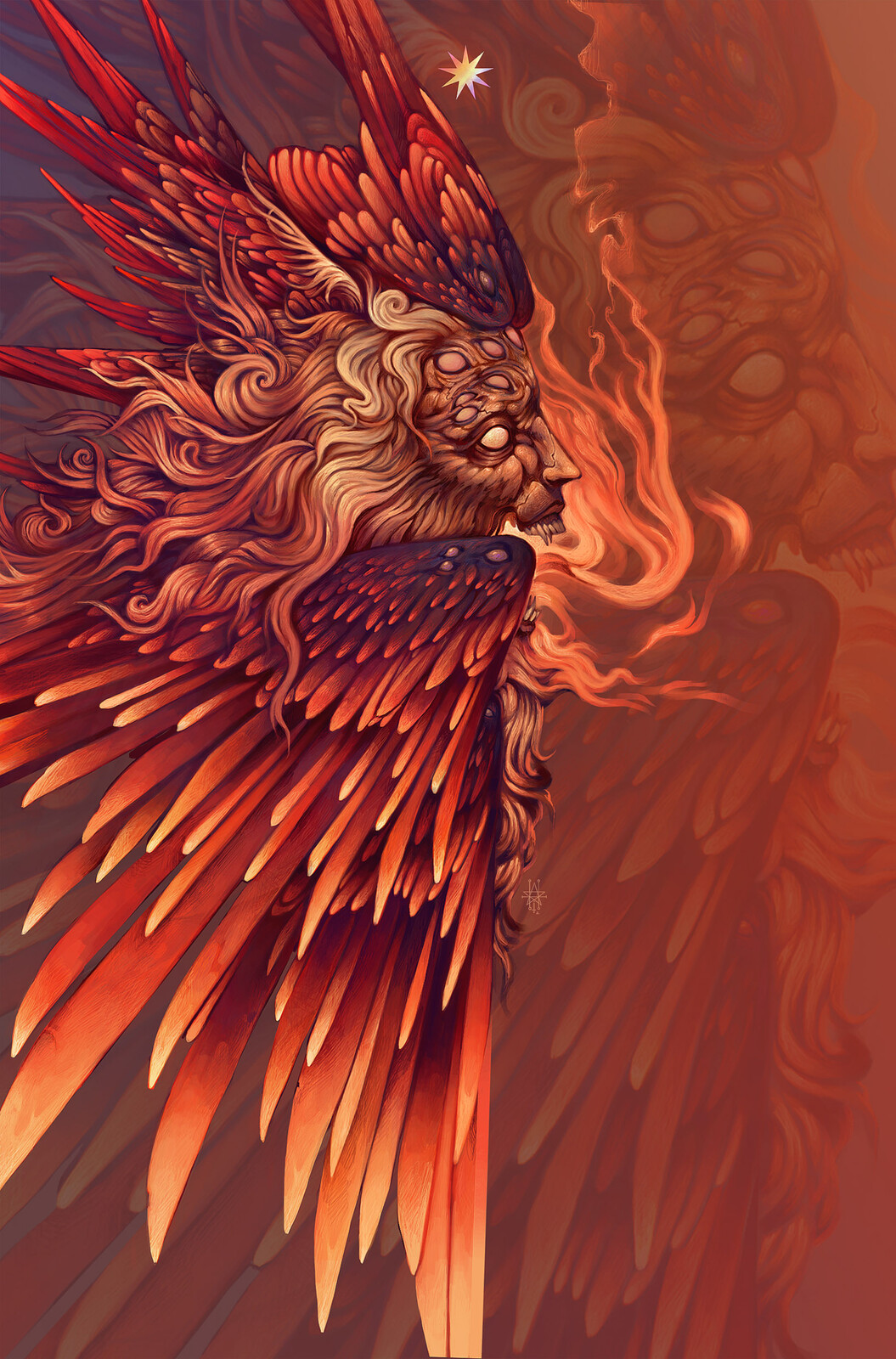 Isis Sangaré - Celestial Beings - "Seraphim"