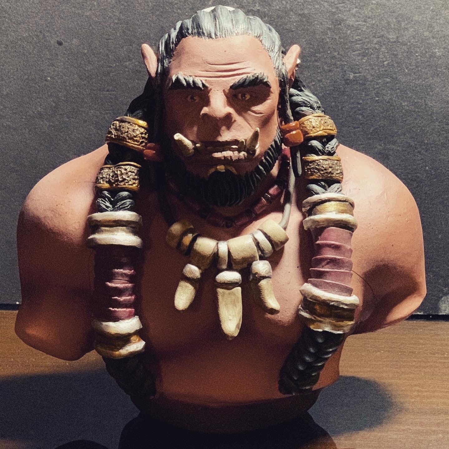 ArtStation - Durotan Clay Sculpture