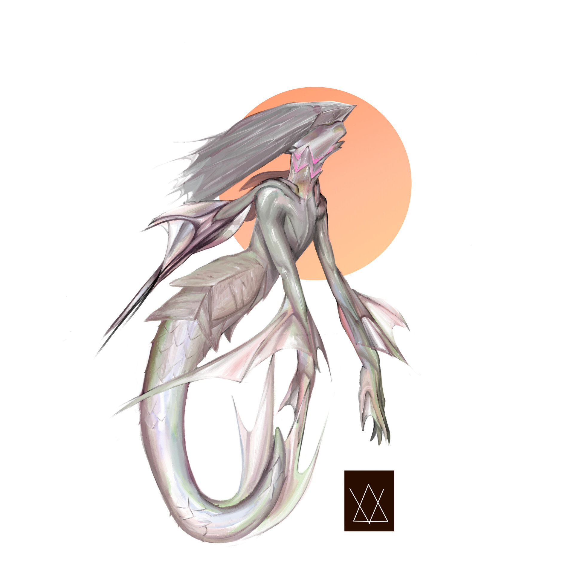 ArtStation - bubble ghost mermaid