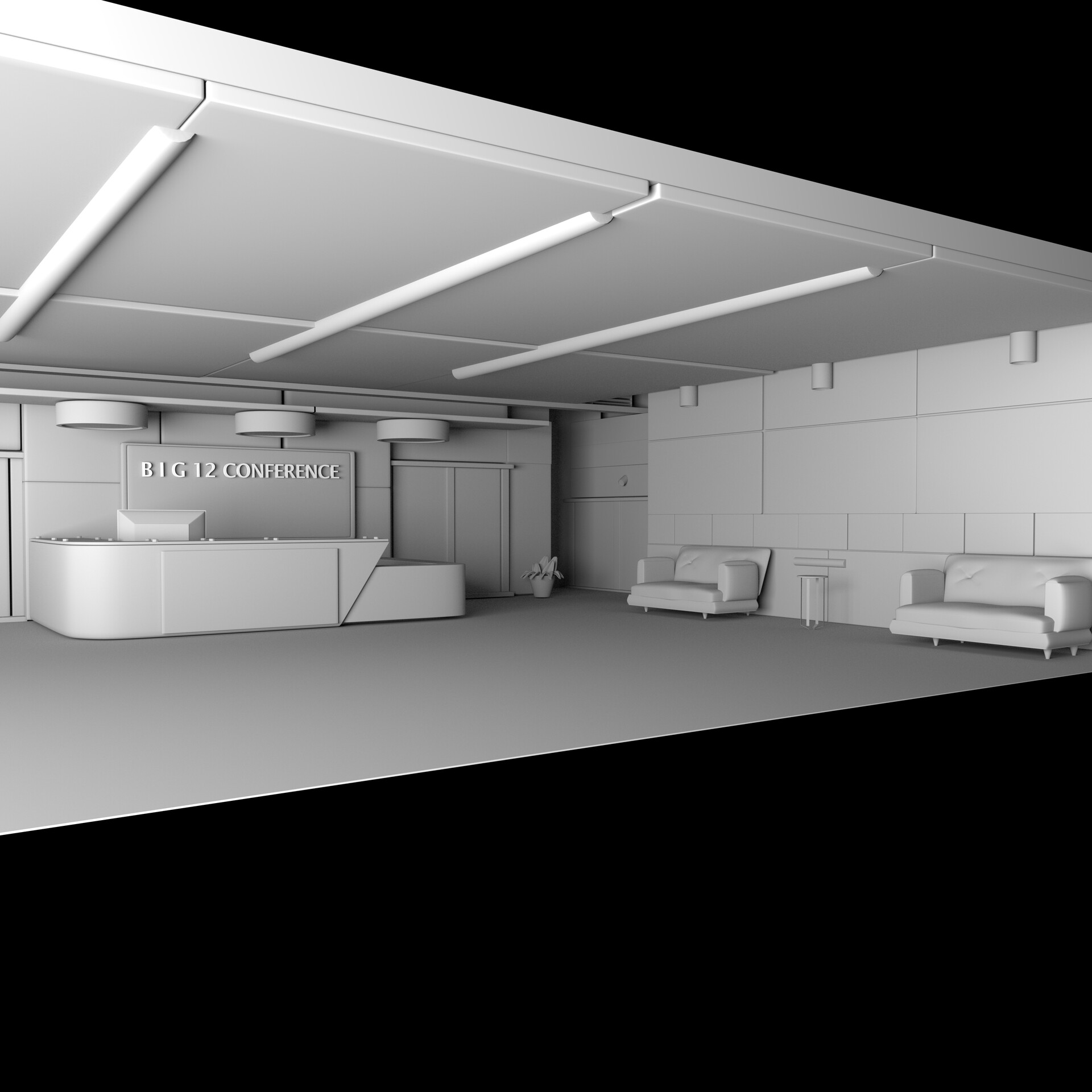 ArtStation - Interior model