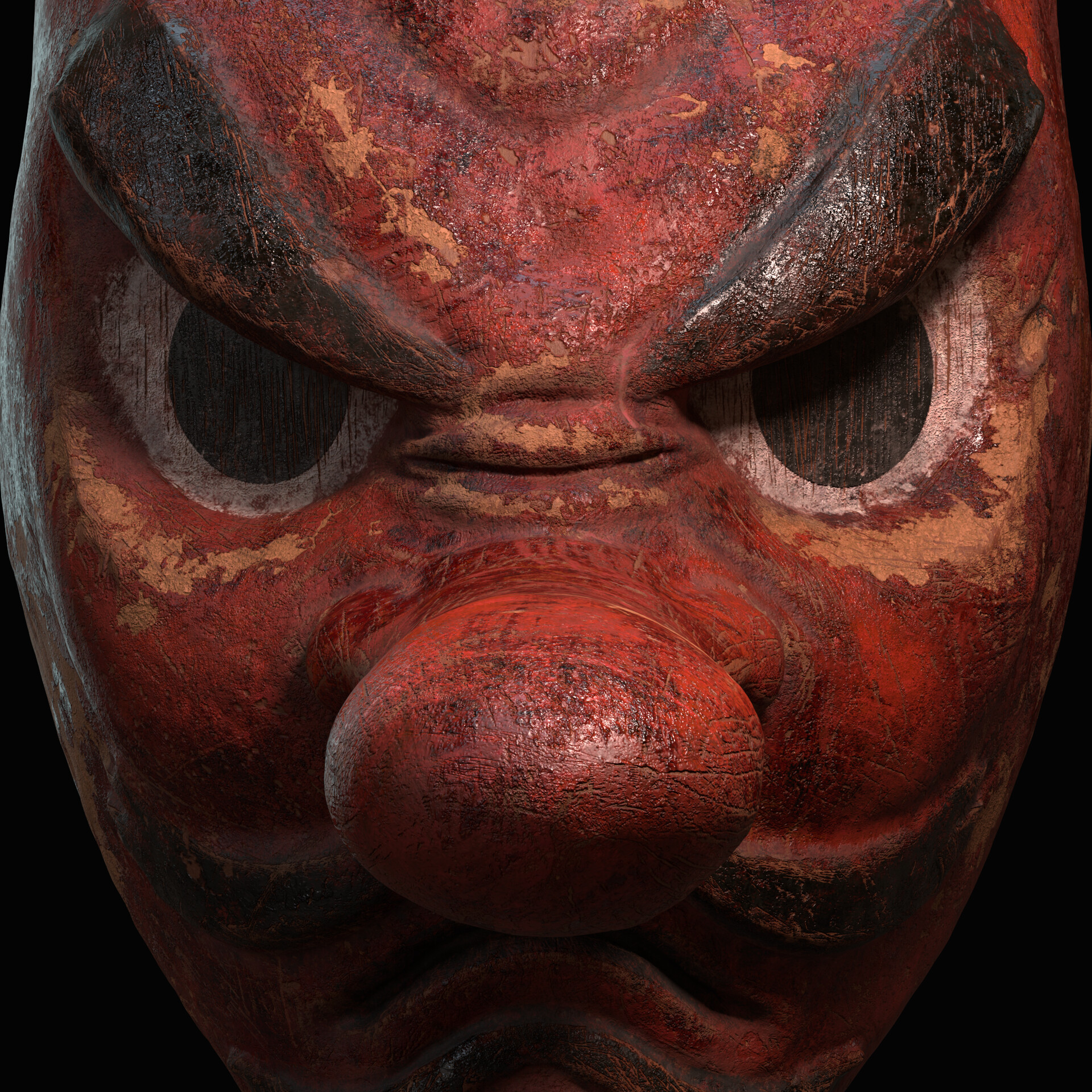 ArtStation - Tengu Mask