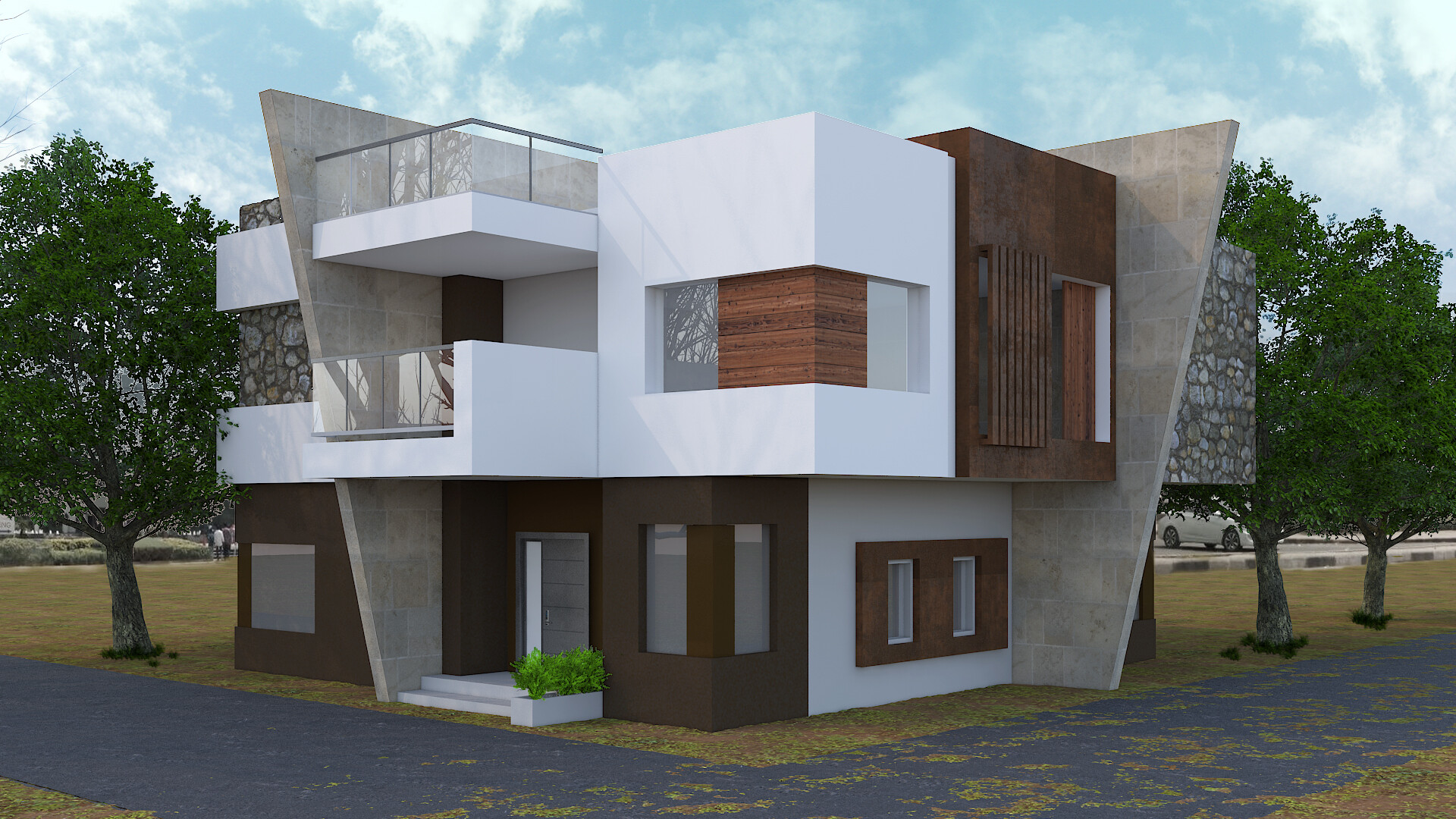 ArtStation - Exterior Environment Visualization