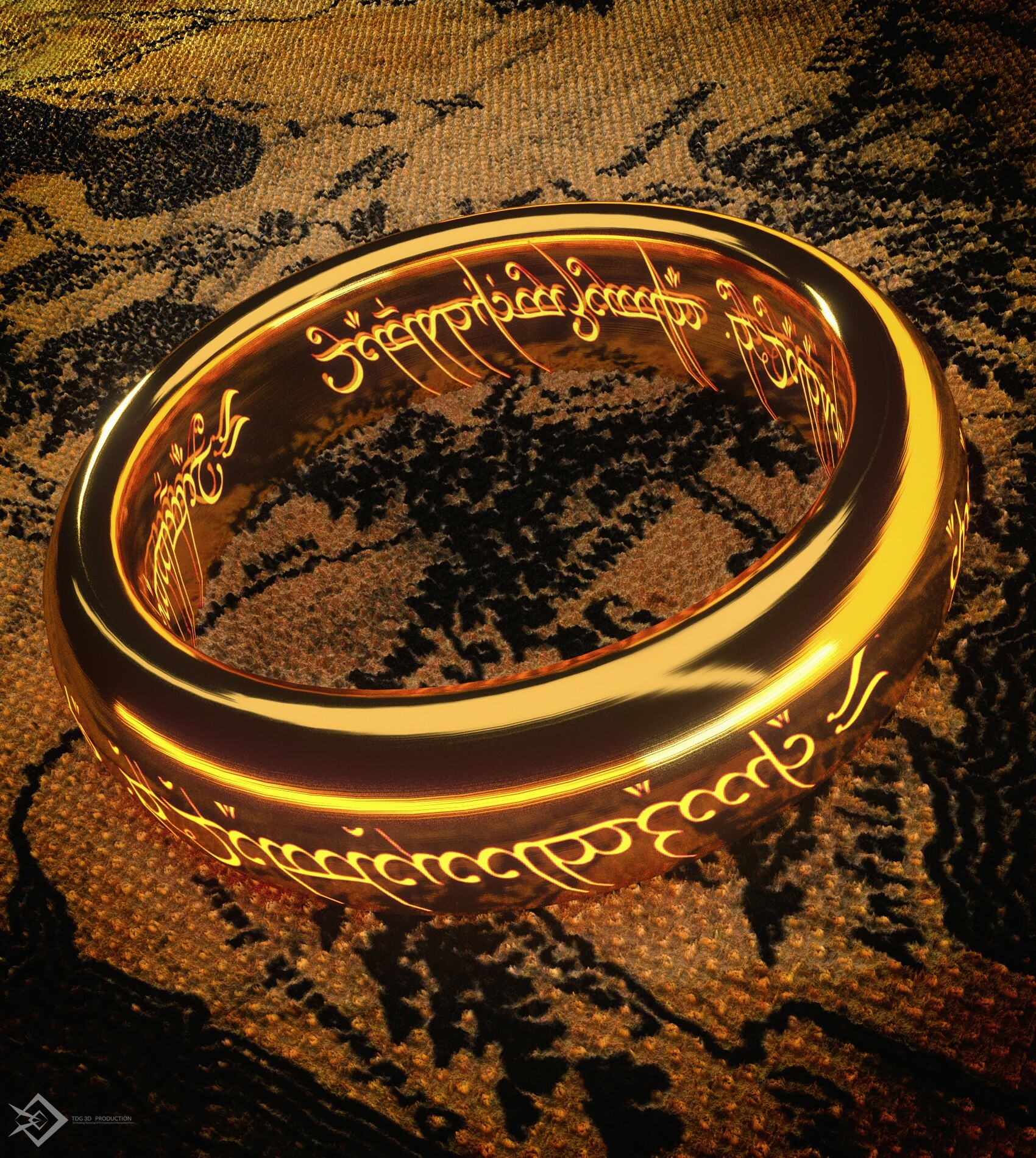 ArtStation - Sauron ring